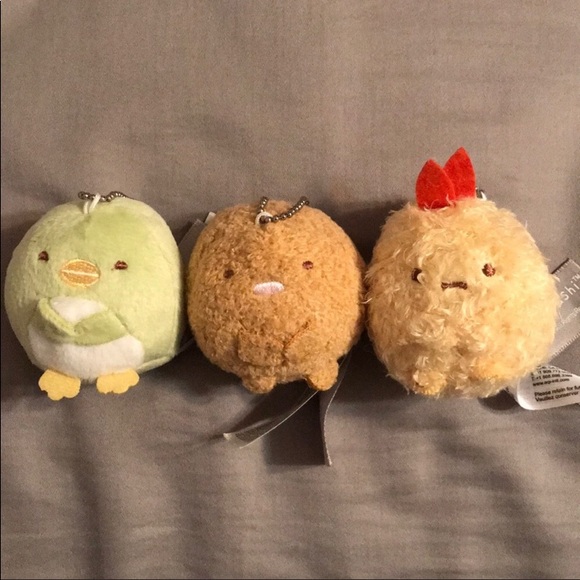Other | Plush Keychain Set Of 3 | Poshmark